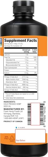 organic omega 3-6-9 hemp oil