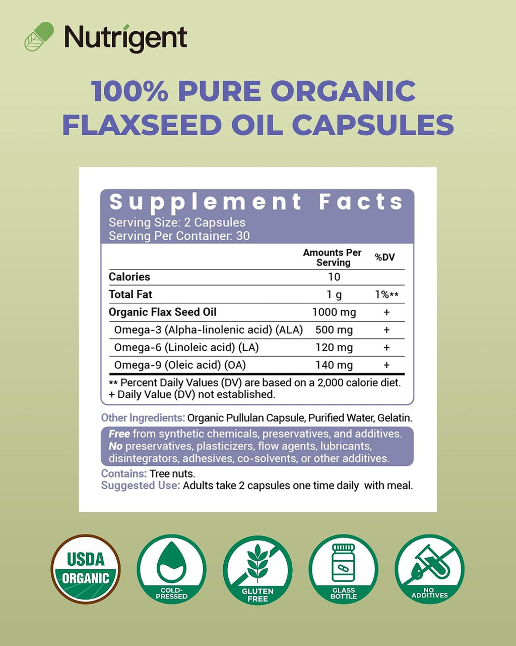 organic omega fatty acids source