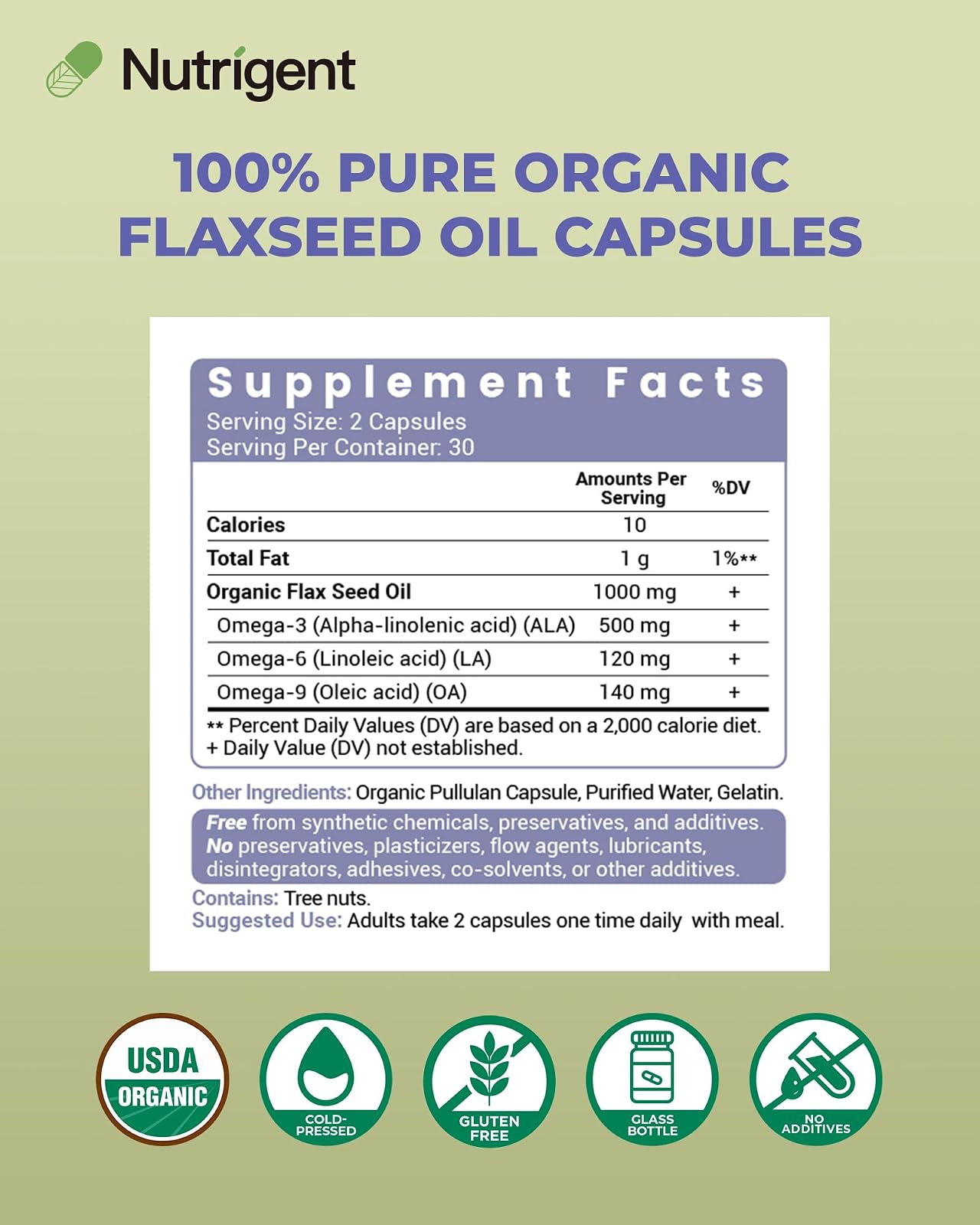 organic omega fatty acids source