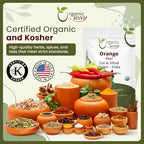organic orange peel for health