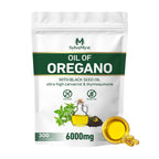 organic oregano black seed oil capsules