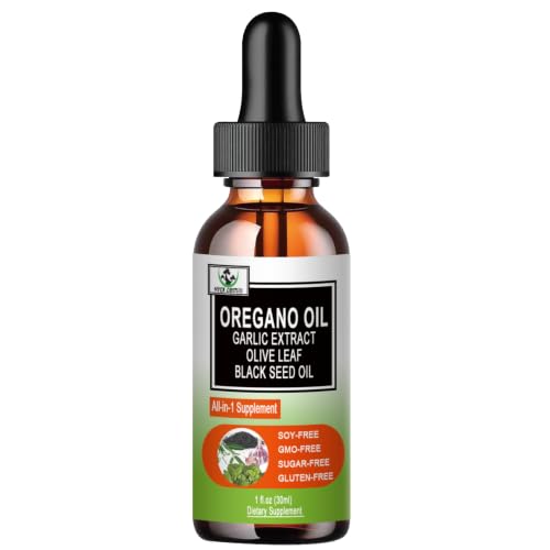 Organic oregano drops for digestion