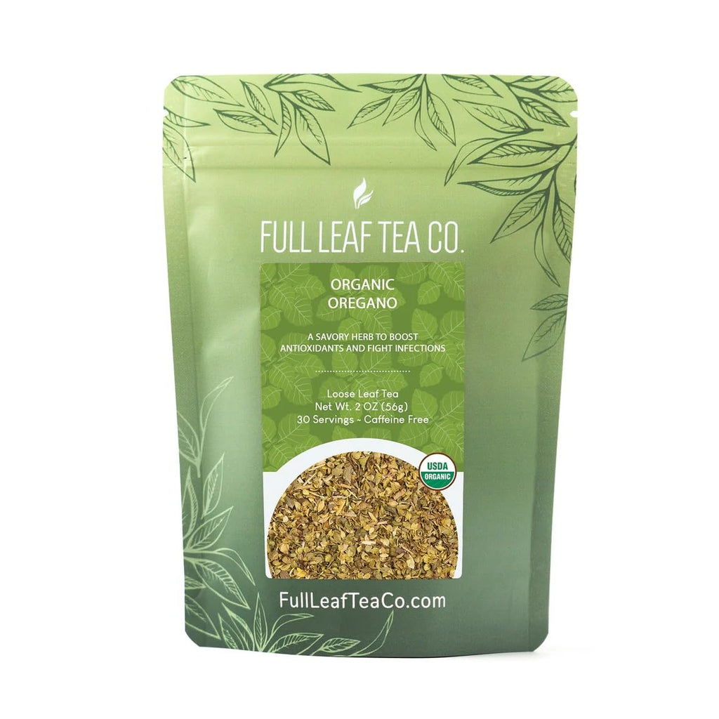 organic oregano loose leaf tea