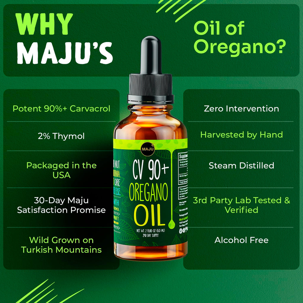 organic oregano oil drops for daily use
