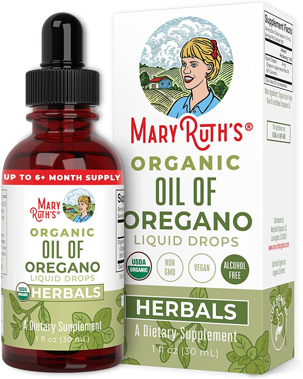 organic oregano oil drops for health