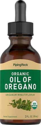 organic oregano oil liquid drops