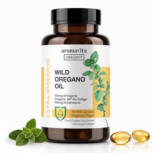 organic oregano oil softgels for immunity