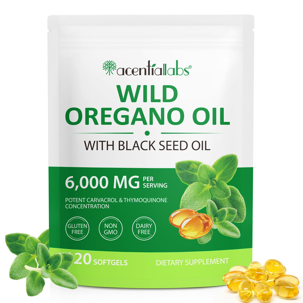 organic oregano oil softgels