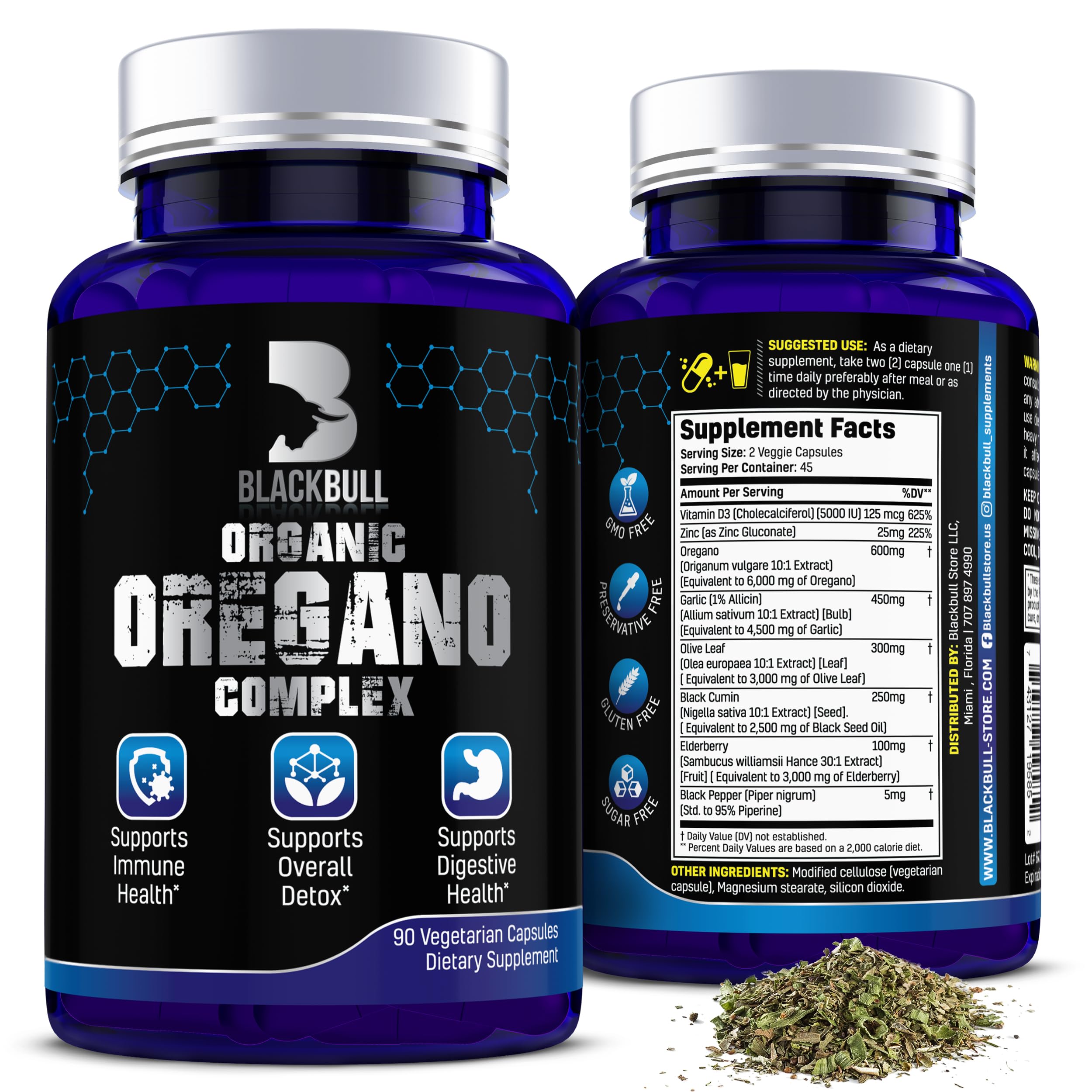 organic oregano supplement for immunity
