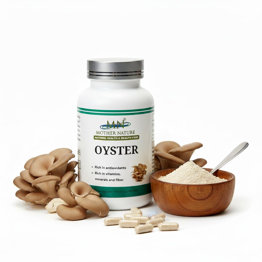 organic oyster mushroom capsules