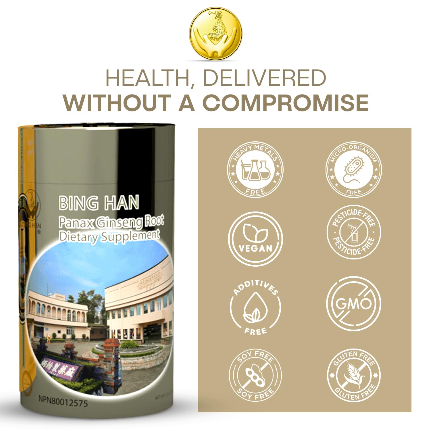 organic panax ginseng for daily use