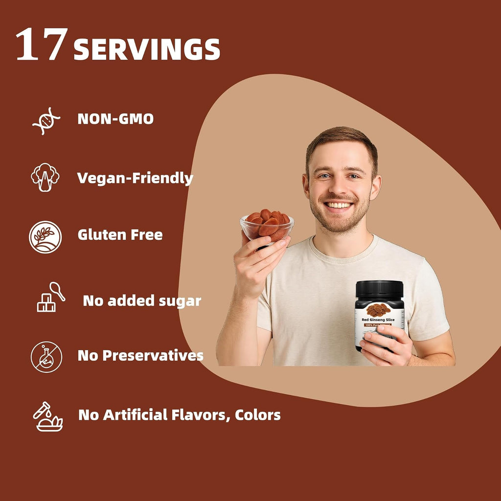 Organic Panax Ginseng for energy