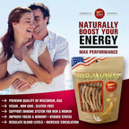 organic panax ginseng for vitality