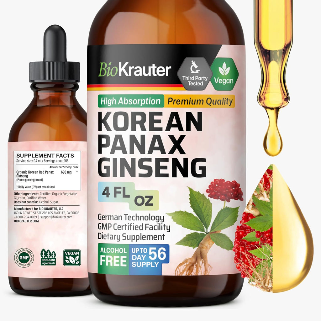 organic panax ginseng tincture