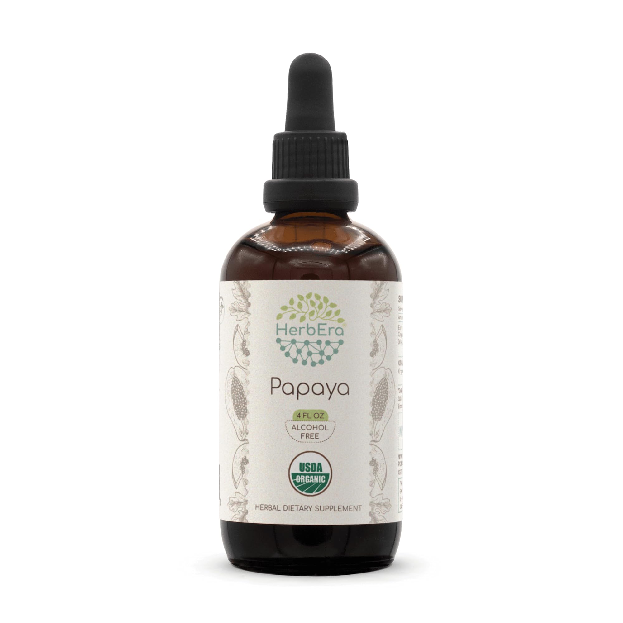 organic papaya herbal tincture