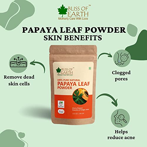 organic papaya leaf for vitality