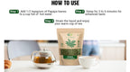 Organic papaya leaf tea blend