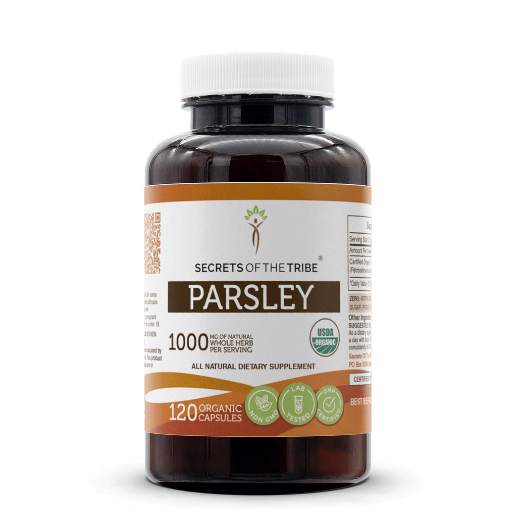organic parsley dried leaf capsules