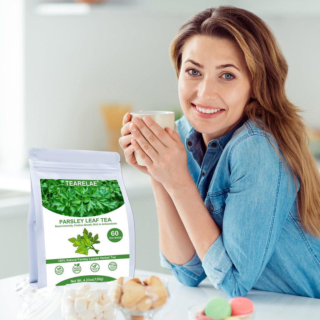 organic parsley tea for wellness