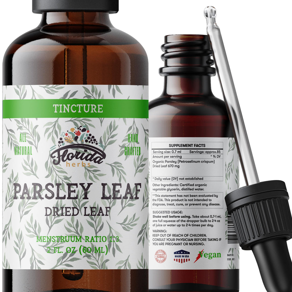 organic parsley tincture for cooking