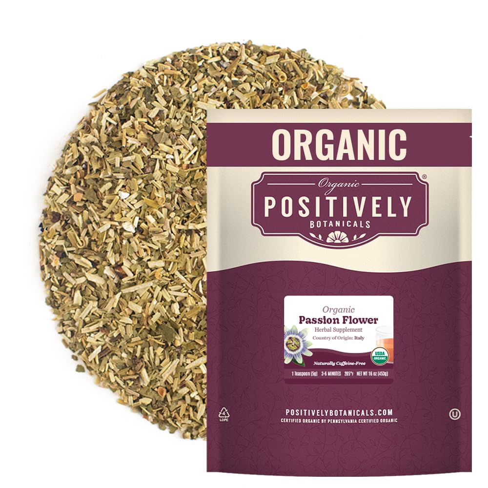 organic passion flower herbal tea
