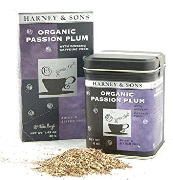 Organic Passion Plum Herbal Tea Loose Leaf