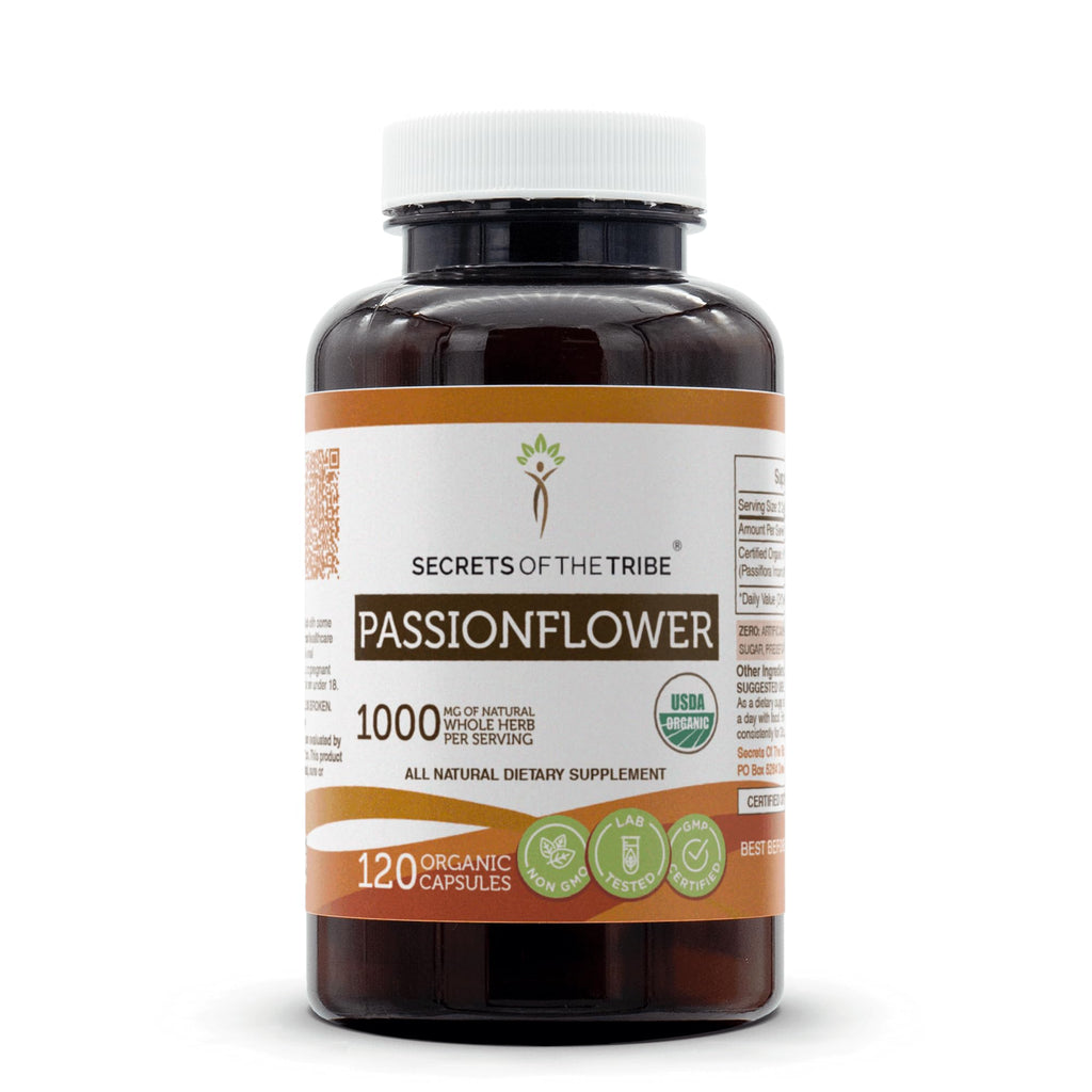 organic passionflower herbal capsules