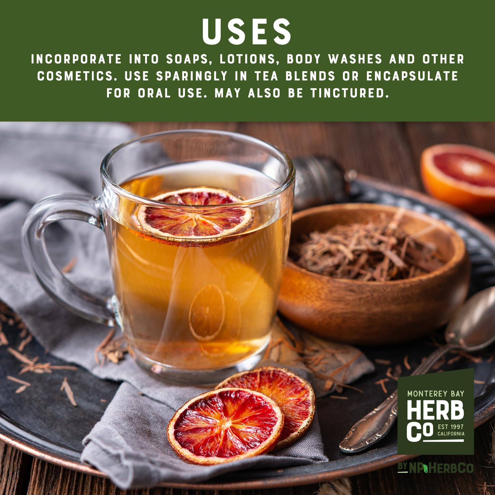 Organic Pau D'Arco herbal infusion