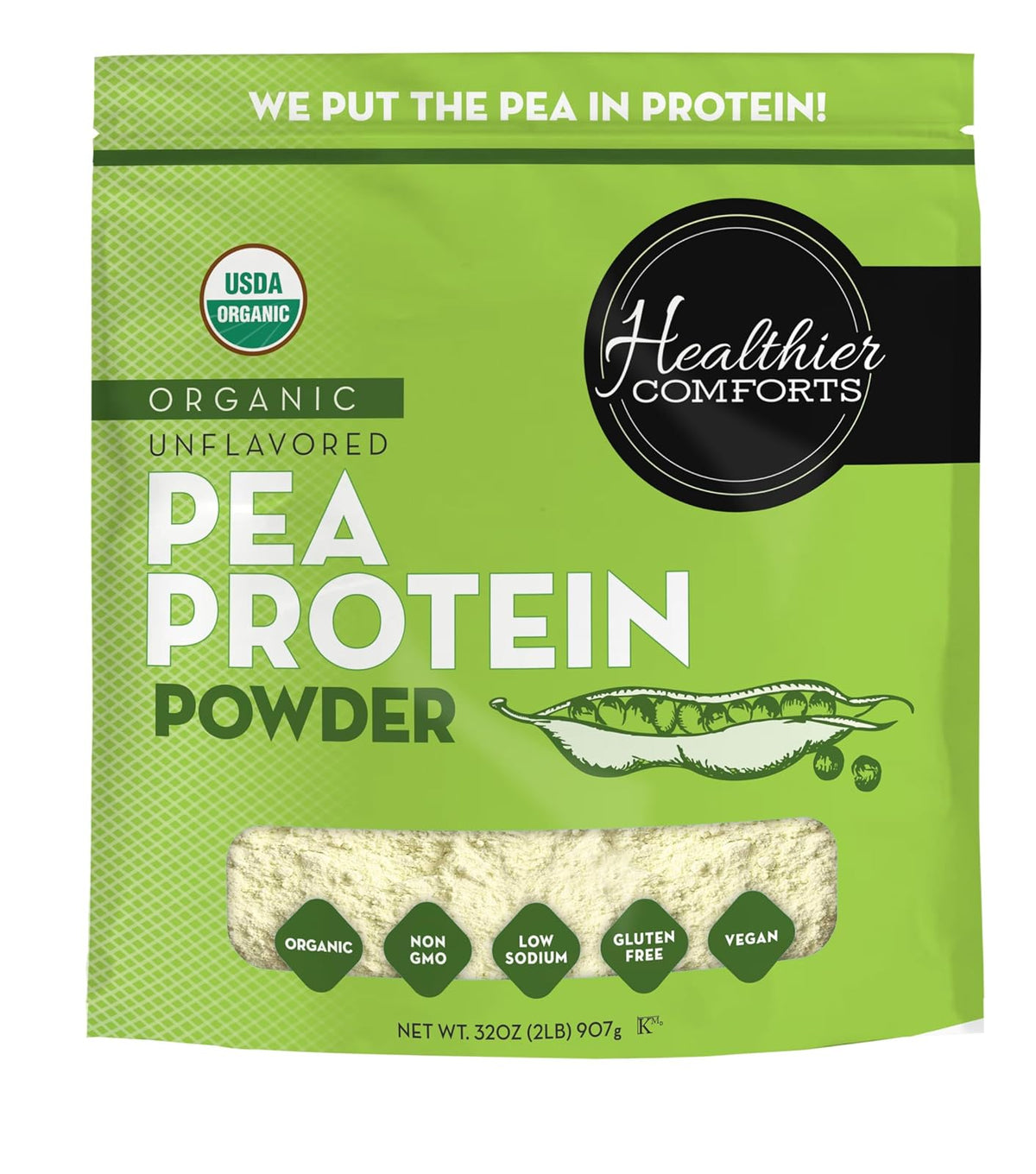 organic pea protein powder benefits