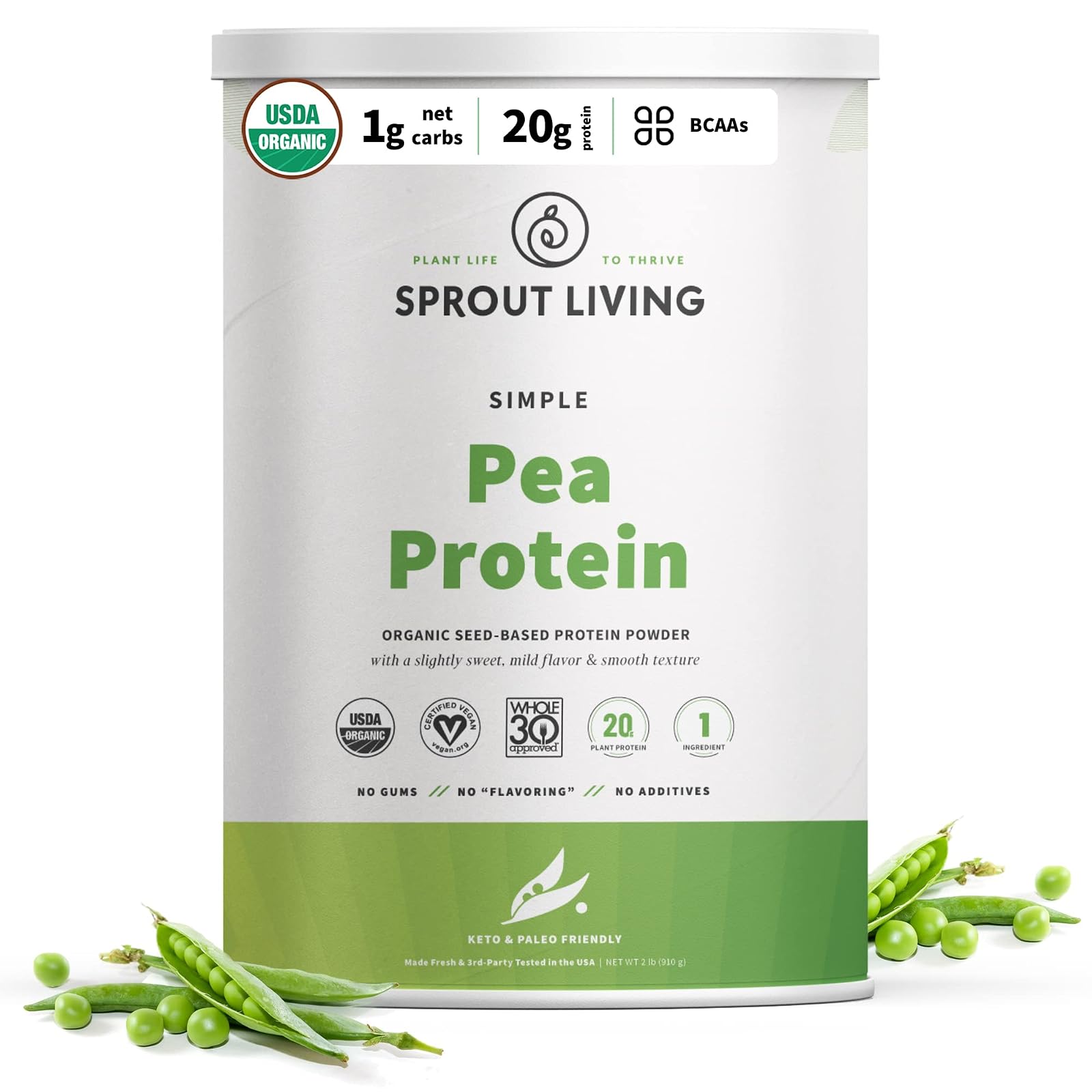 organic pea protein powder for smoothies