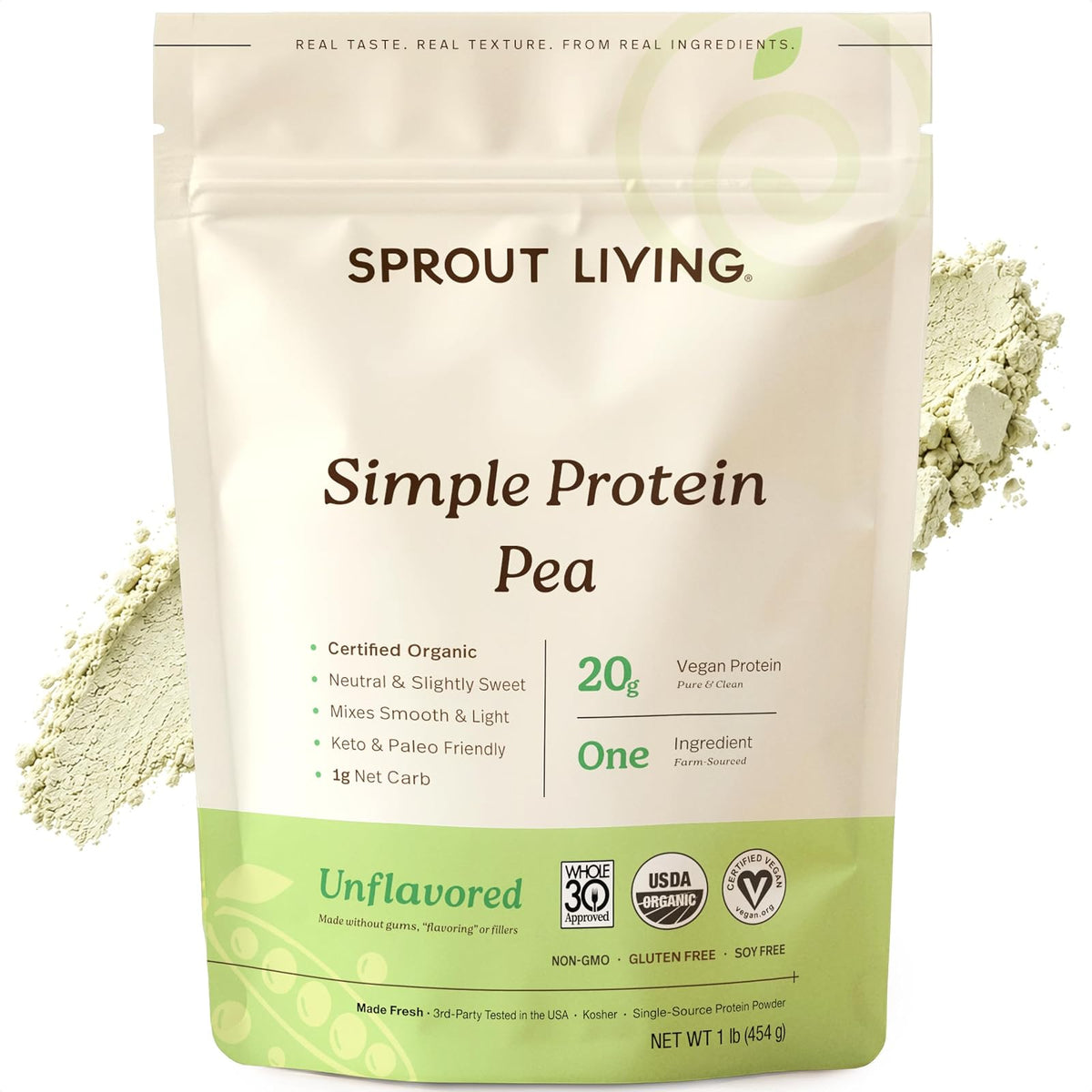 organic pea protein powder for smoothies