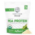 organic pea protein powder unflavored
