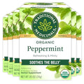 organic peppermint herbal tea bags
