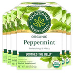 organic peppermint herbal tea bags