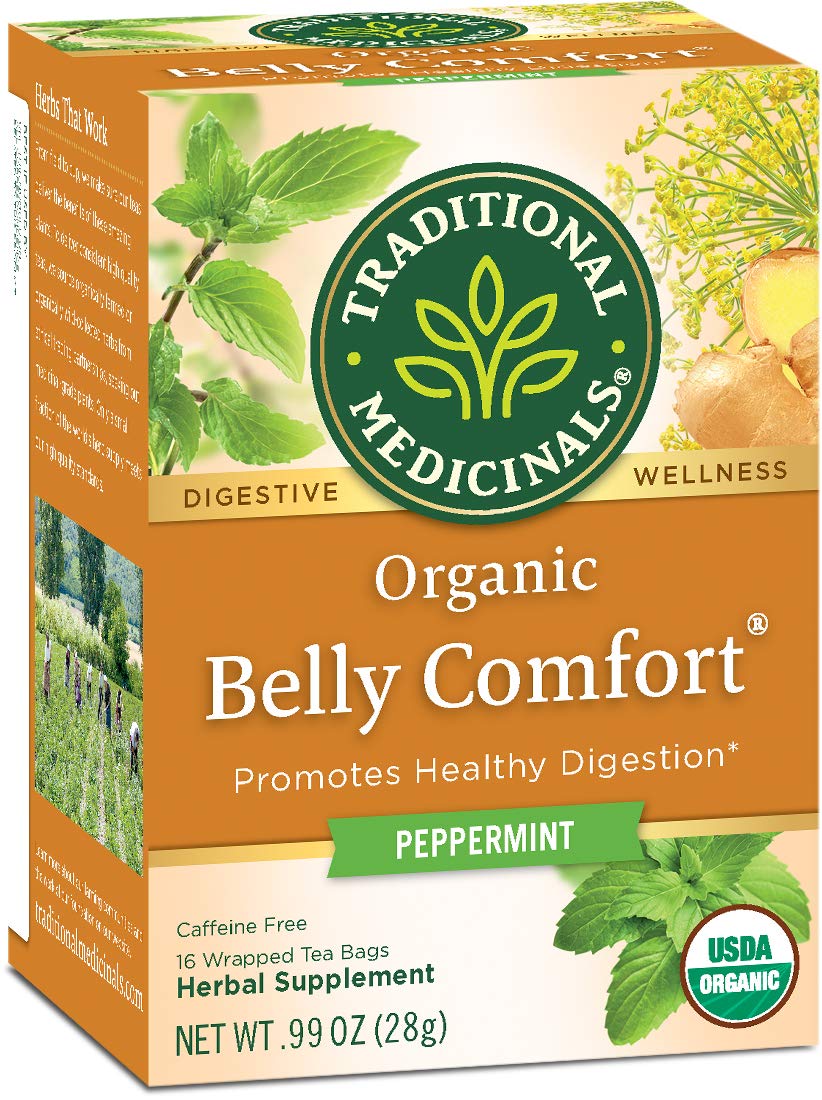 organic peppermint herbal tea bags