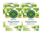 organic peppermint herbal tea bags