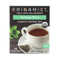 organic peppermint herbal tea blend