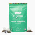 organic peppermint herbal tea sachets