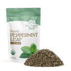organic peppermint leaf herbal tea