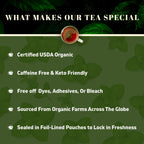 organic peppermint leaves for tea lovers