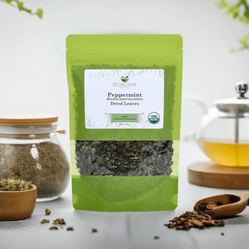 organic peppermint leaves for wellness