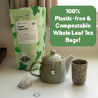 organic peppermint tea for refreshing taste