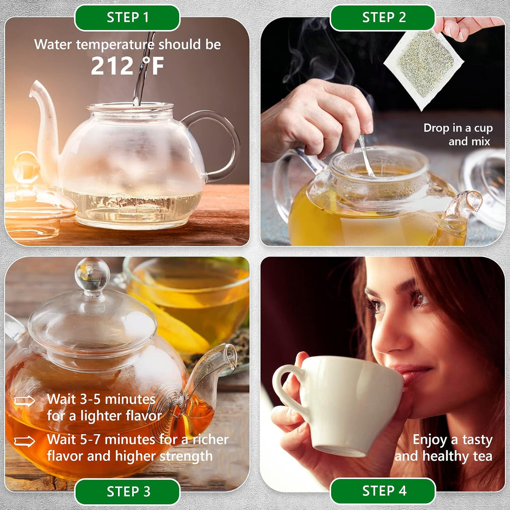 organic peppermint tea for wellness