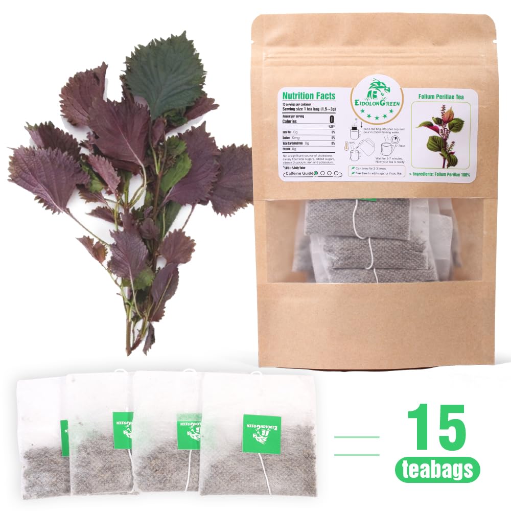 Organic Perilla Frutescens tea for relaxation