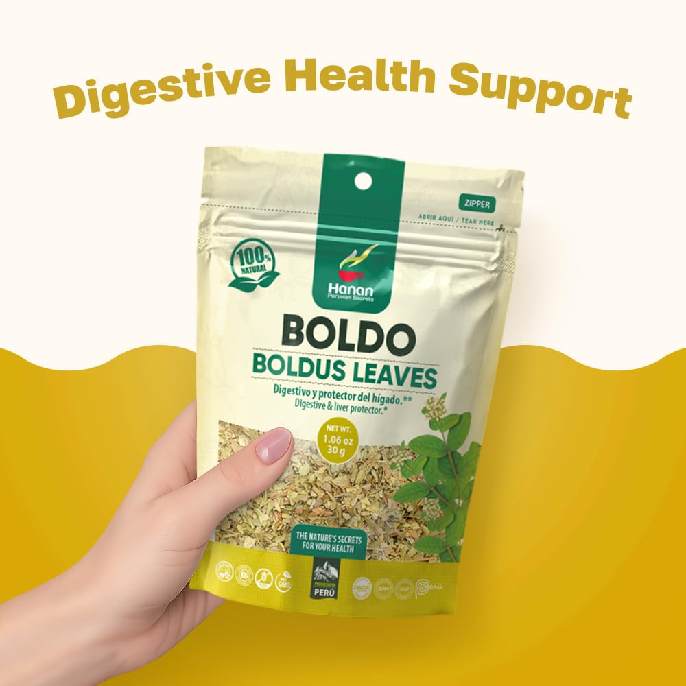 Organic Peruvian Boldo tea leaves