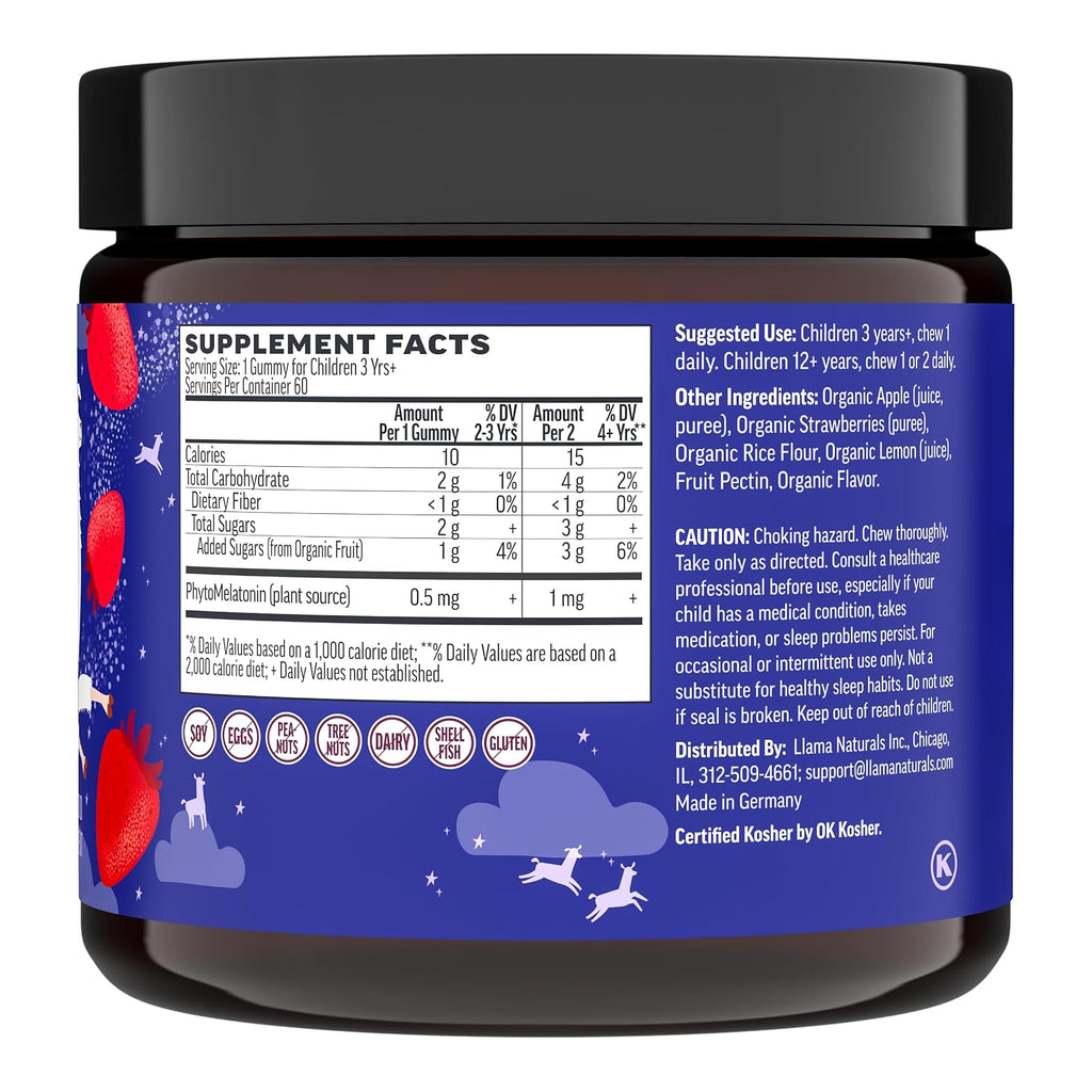 organic phytomelatonin for children