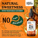 Organic pine bark extract liquid