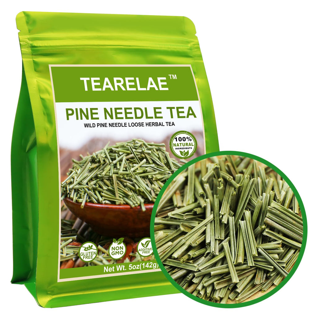organic pine needle herbal tea