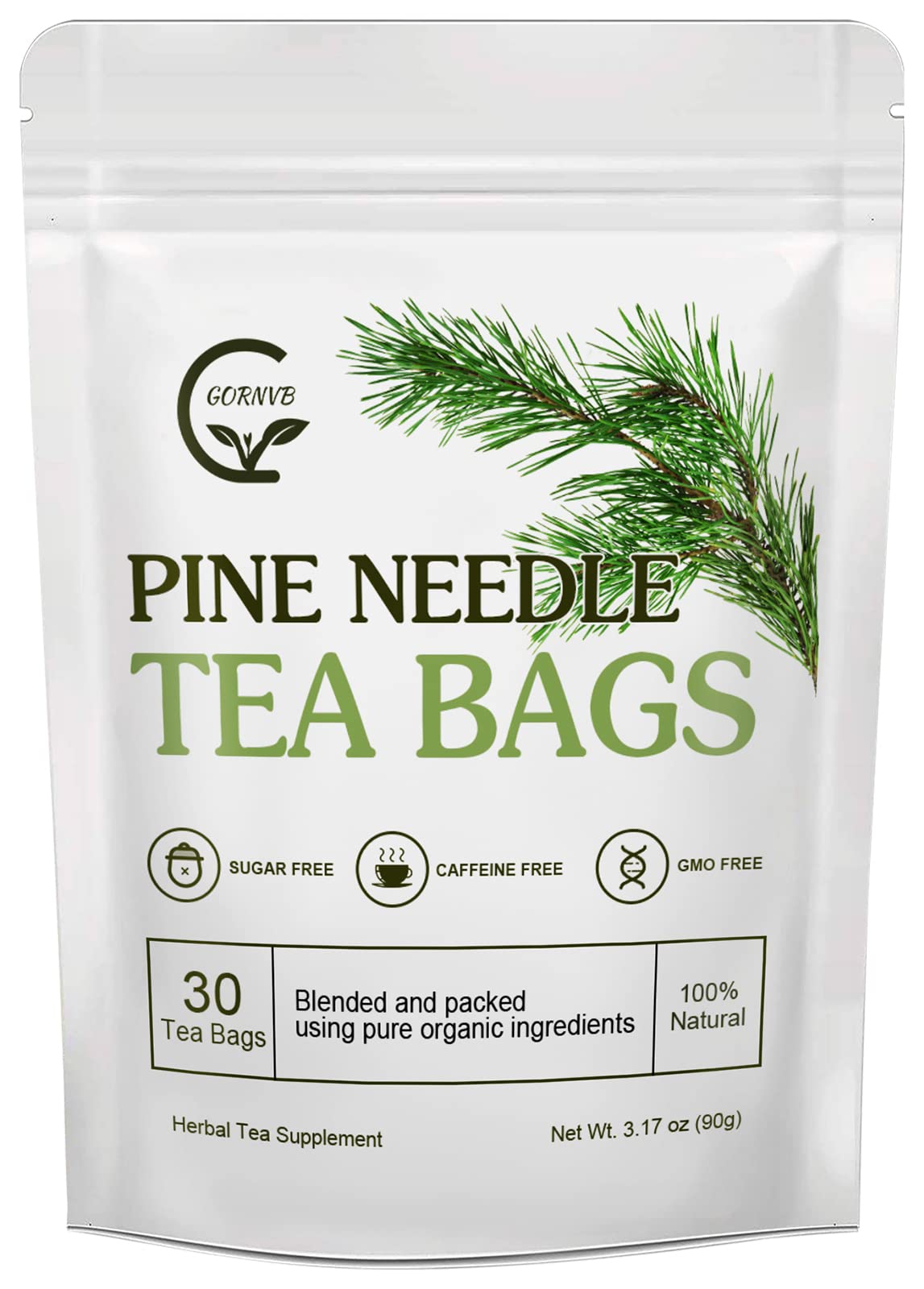 organic pine needle herbal tea