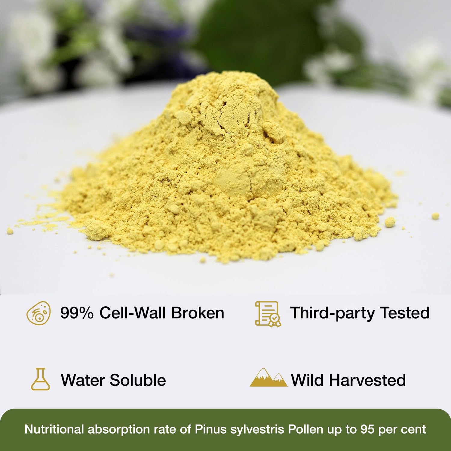 organic pine pollen health benefits